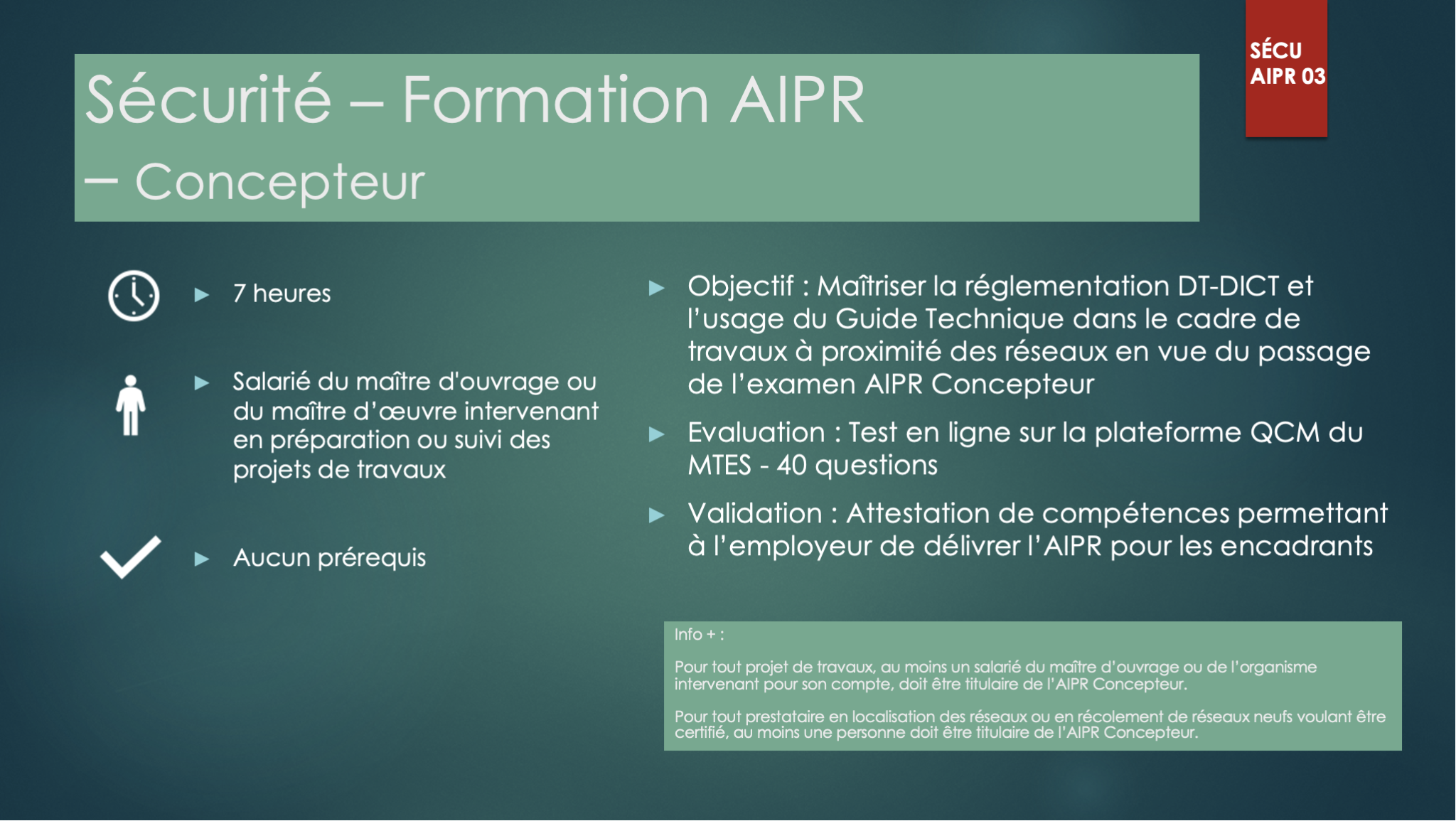 Formation AIPR